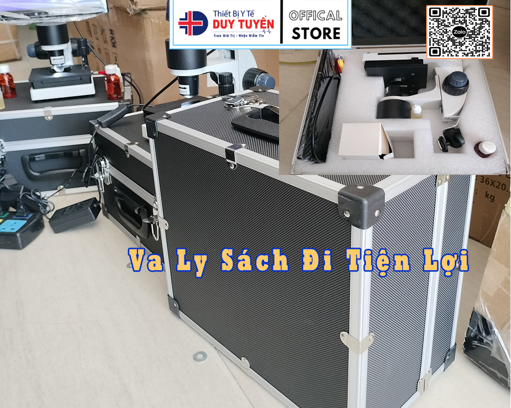 Kính Hiển Vi Soi Mạch Máu Màn Hình 8Ich Hình Ảnh Sắc Nét Dõ Dàng